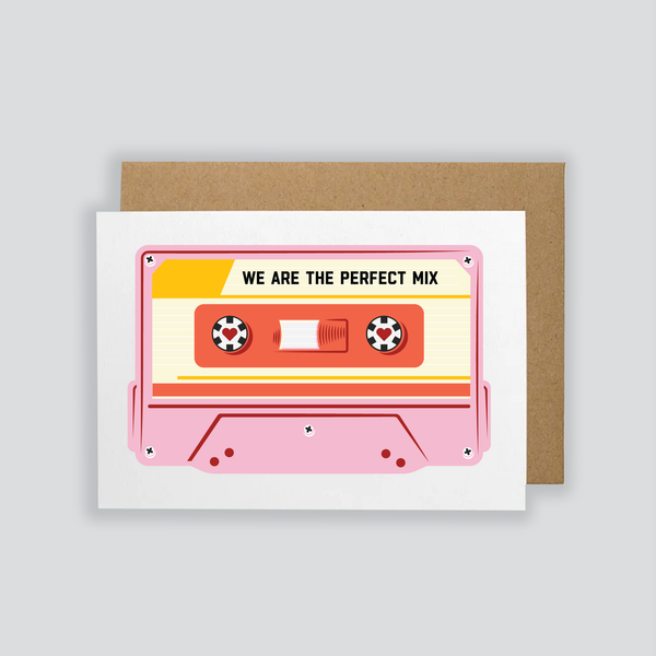 We Are The Perfect Mix Card / Just Because – Fruit Salad Studio